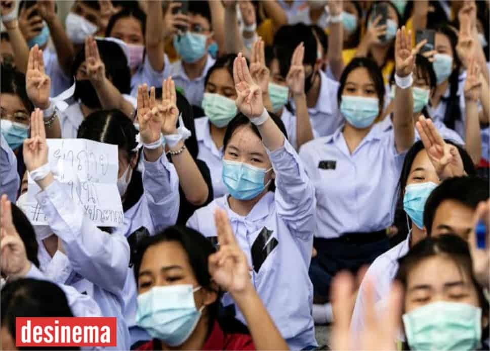Myanmar protesters are using the three-finger salute: Here’s what it ...
