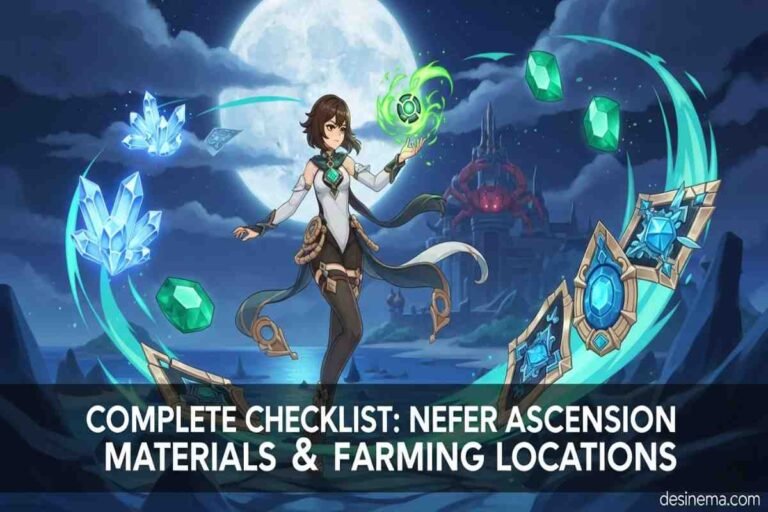 Genshin Impact: Nefer Ascension Materials Farm May 2026