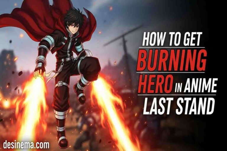 Get Burning Hero in Anime Last Stand May 2026
