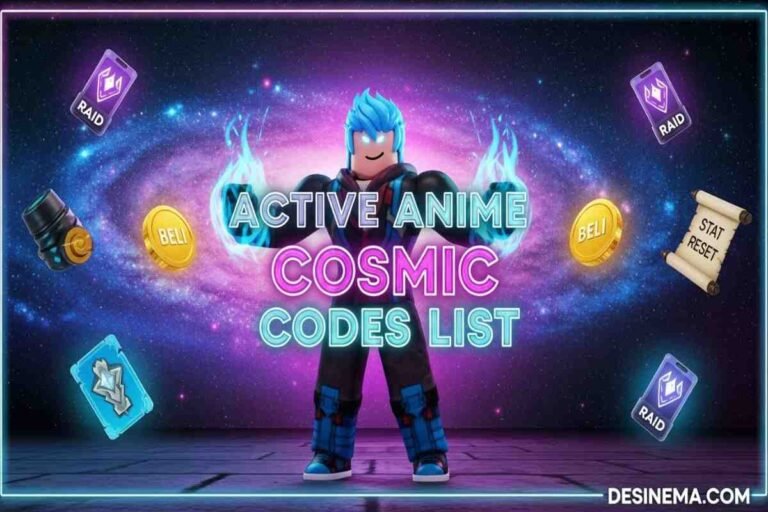Anime Cosmic Codes List May 2026: Free Roblox Rewards