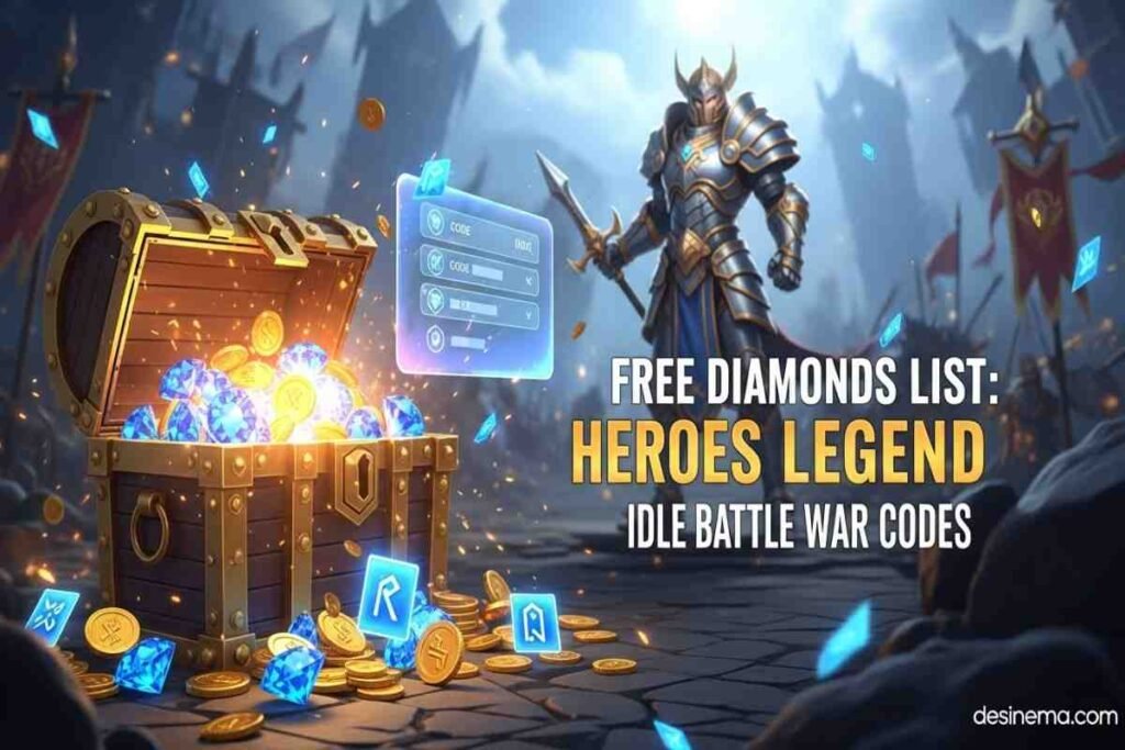 New Heroes Legend Idle Battle War Codes List January 2026