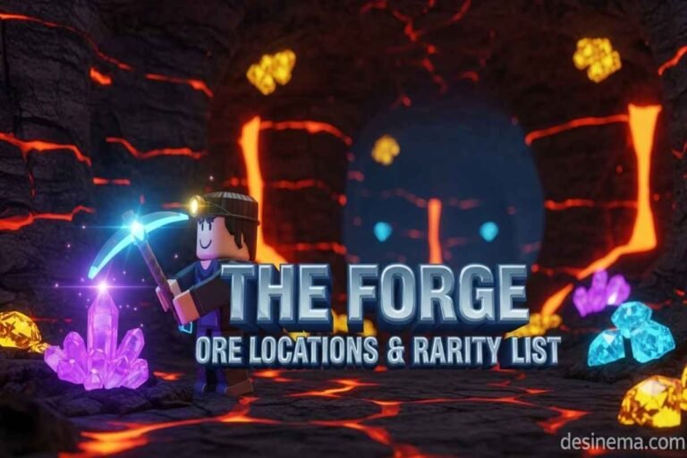 The Forge Ore Locations & Drop Rates March 2026 - Desinema