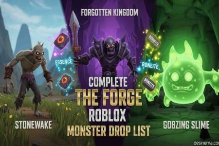 The Forge Roblox Monster Drop List & Loot Rates December 2025
