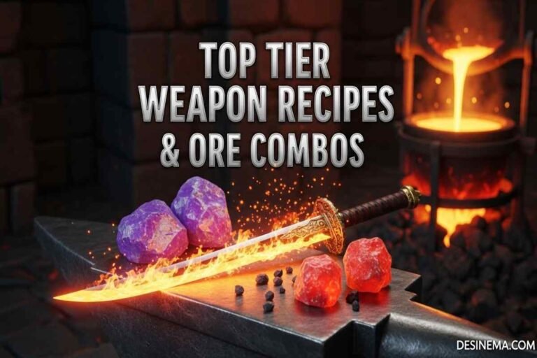 Best The Forge Weapon Recipes for Early & Late Game January 2026