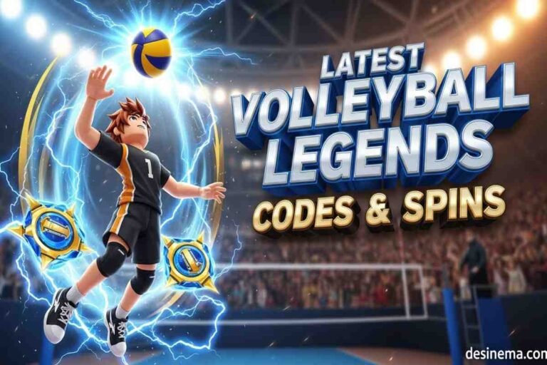 Volleyball Legends Codes December 2025: Free Spins List