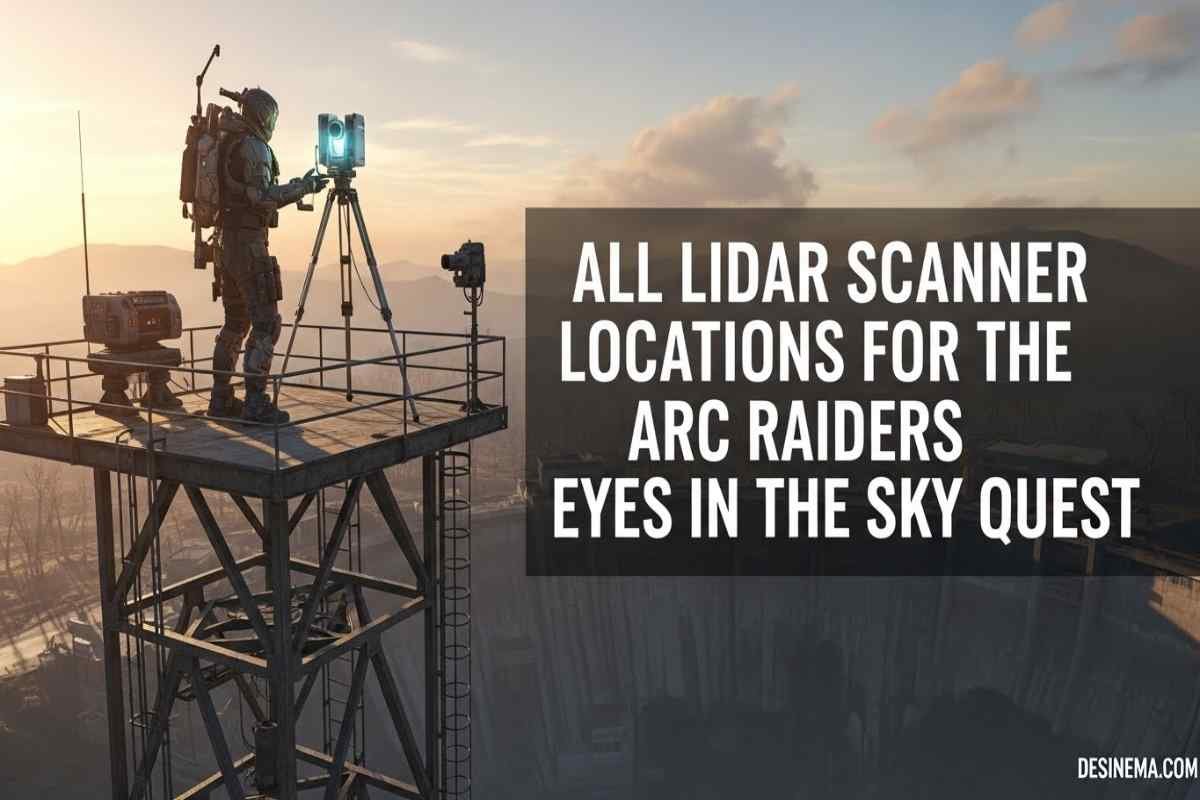 Arc Raiders Eyes in the Sky quest Scanner Map January 2026