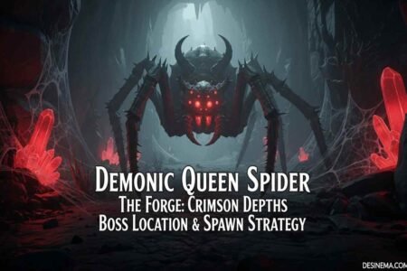 Demonic Queen Spider The Forge Boss Strategy and Drops April 2026