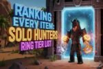 Solo Hunters Ring Tier List - Meta Ring Rankings May 2026